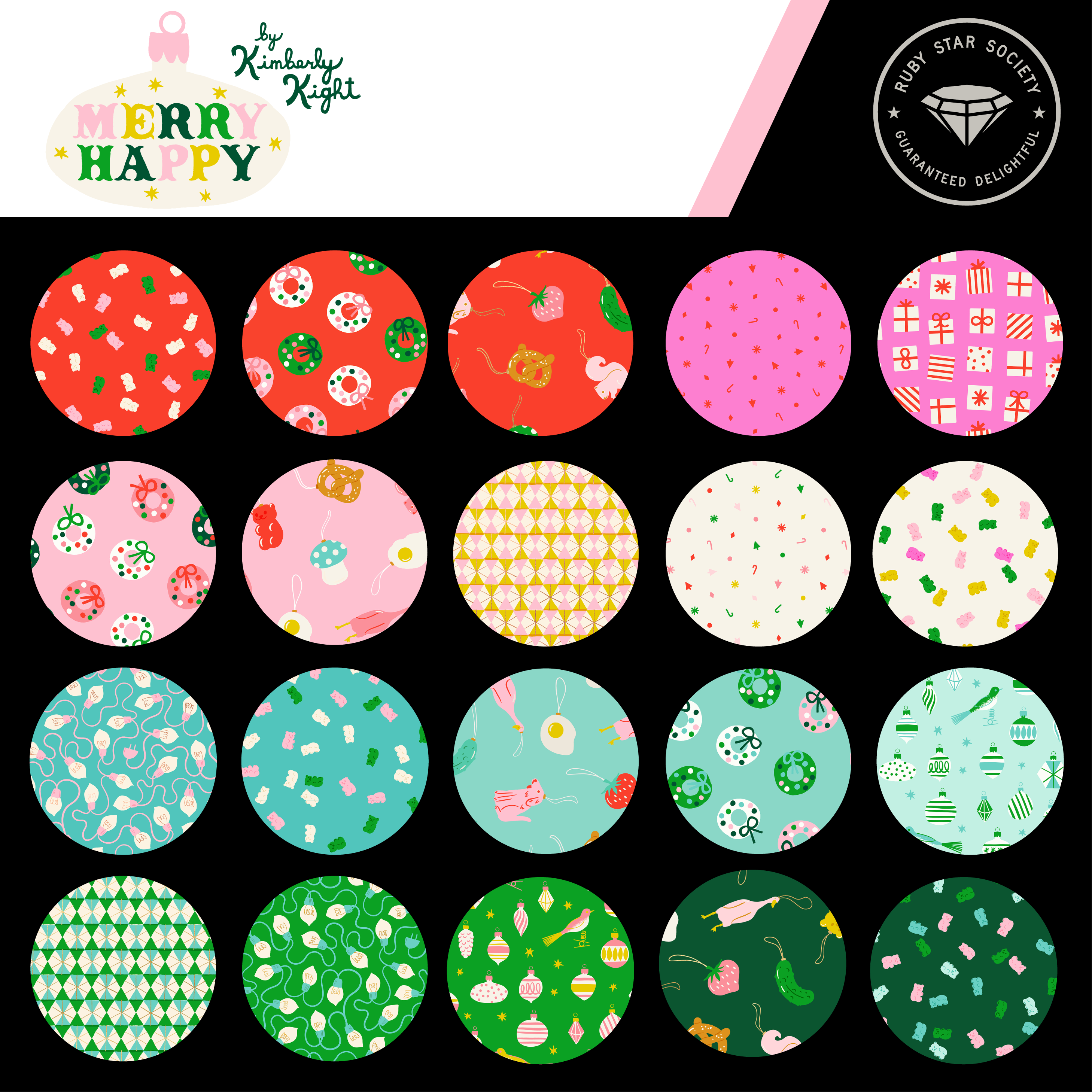 Merry Happy by Kim Kight for Ruby Star Society (May 2026) – French Fry ...