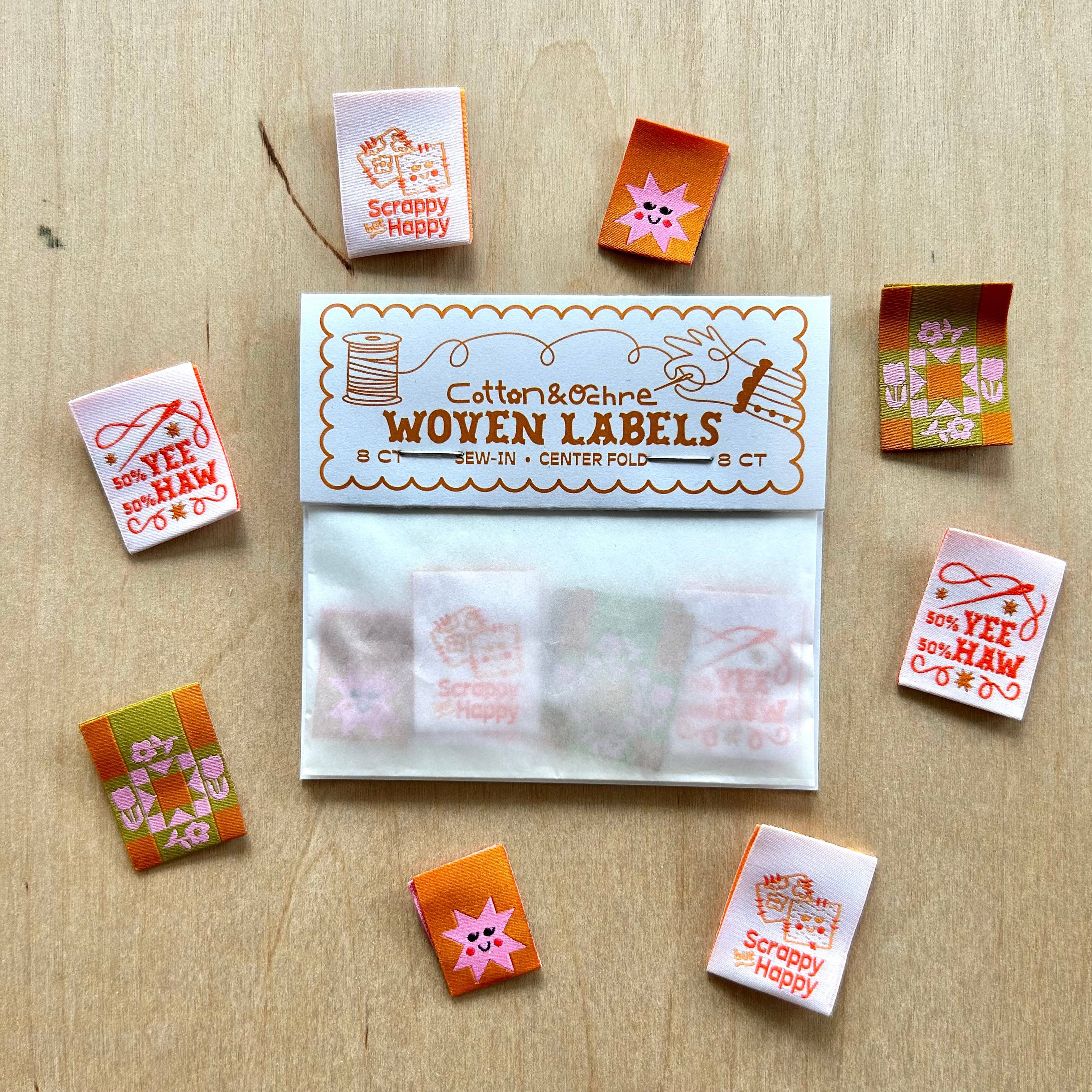 Quilty Pack Woven Labels – French Fry Quilt Company