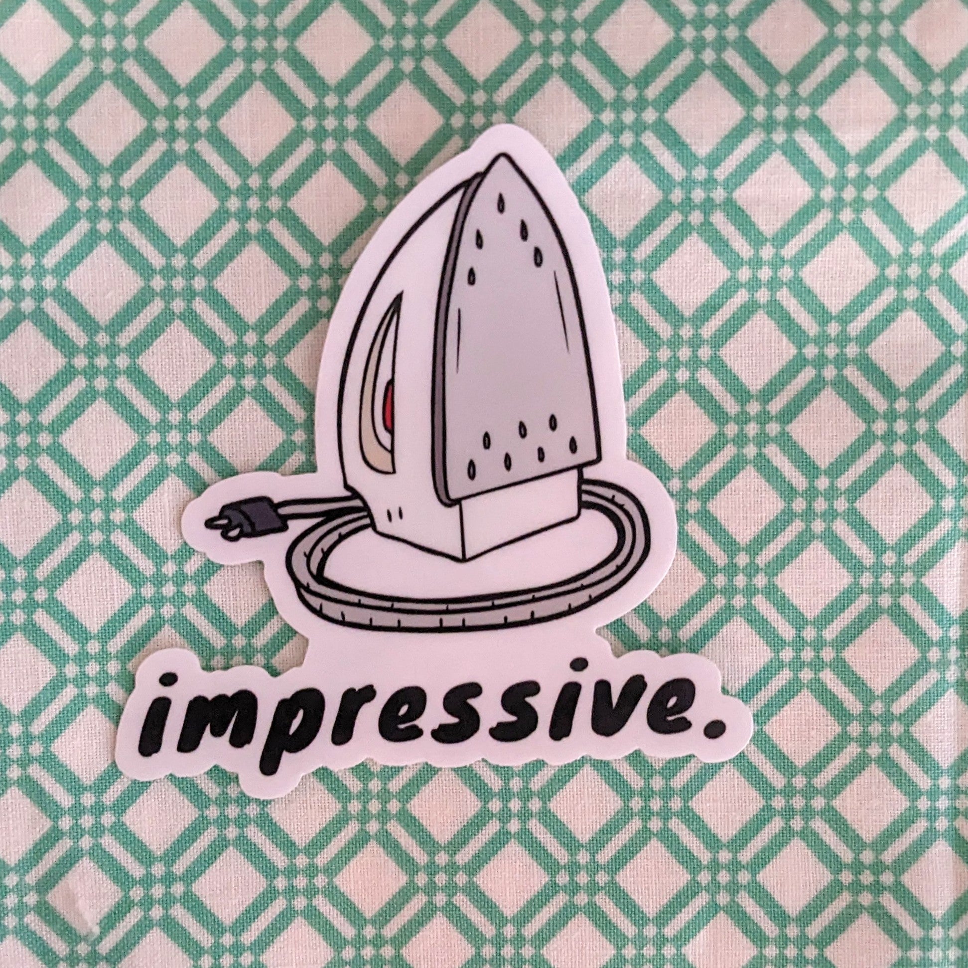 Impressive Vinyl Sticker – French Fry Quilt Company